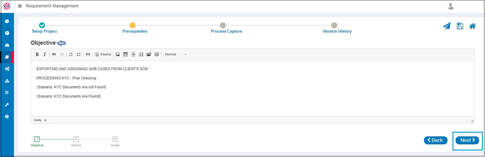 SmartSpec- How to Set Objective, Metrics and Scope for your project | Robility Docs